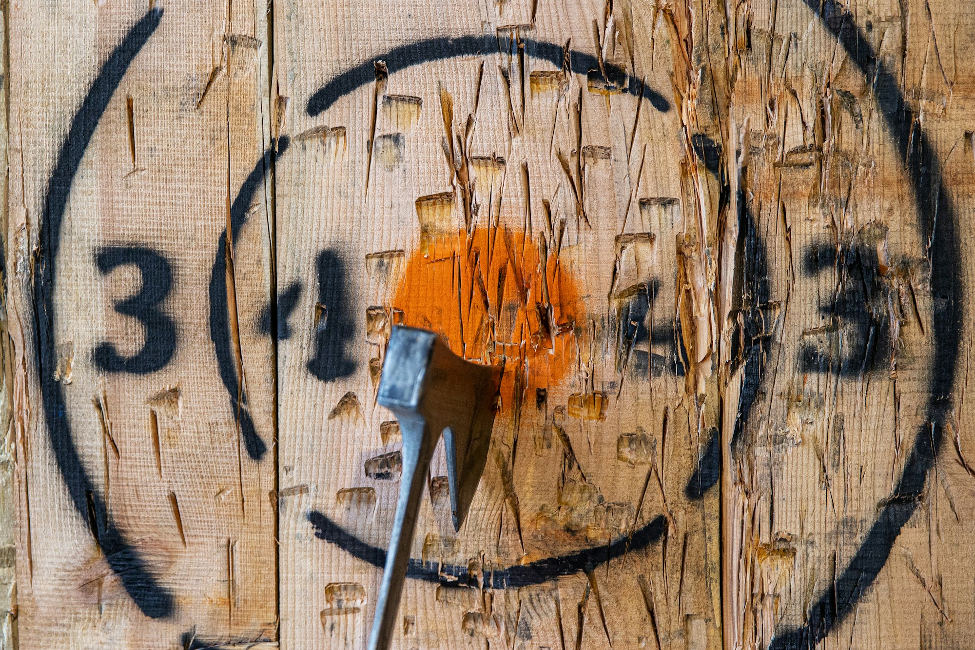 Axe Throwing in South Boston - World of Sports